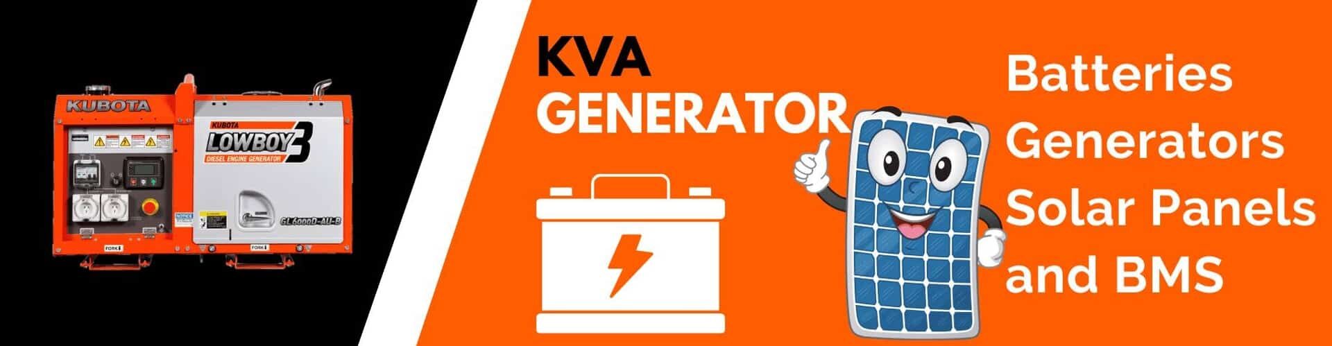 Kubota GL6000 Diesel Generator 5.5kVA - KVA Generator